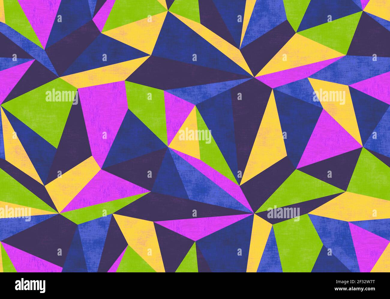 Vintage geometric polygon pattern. Retro pattern with colorful polygons ...