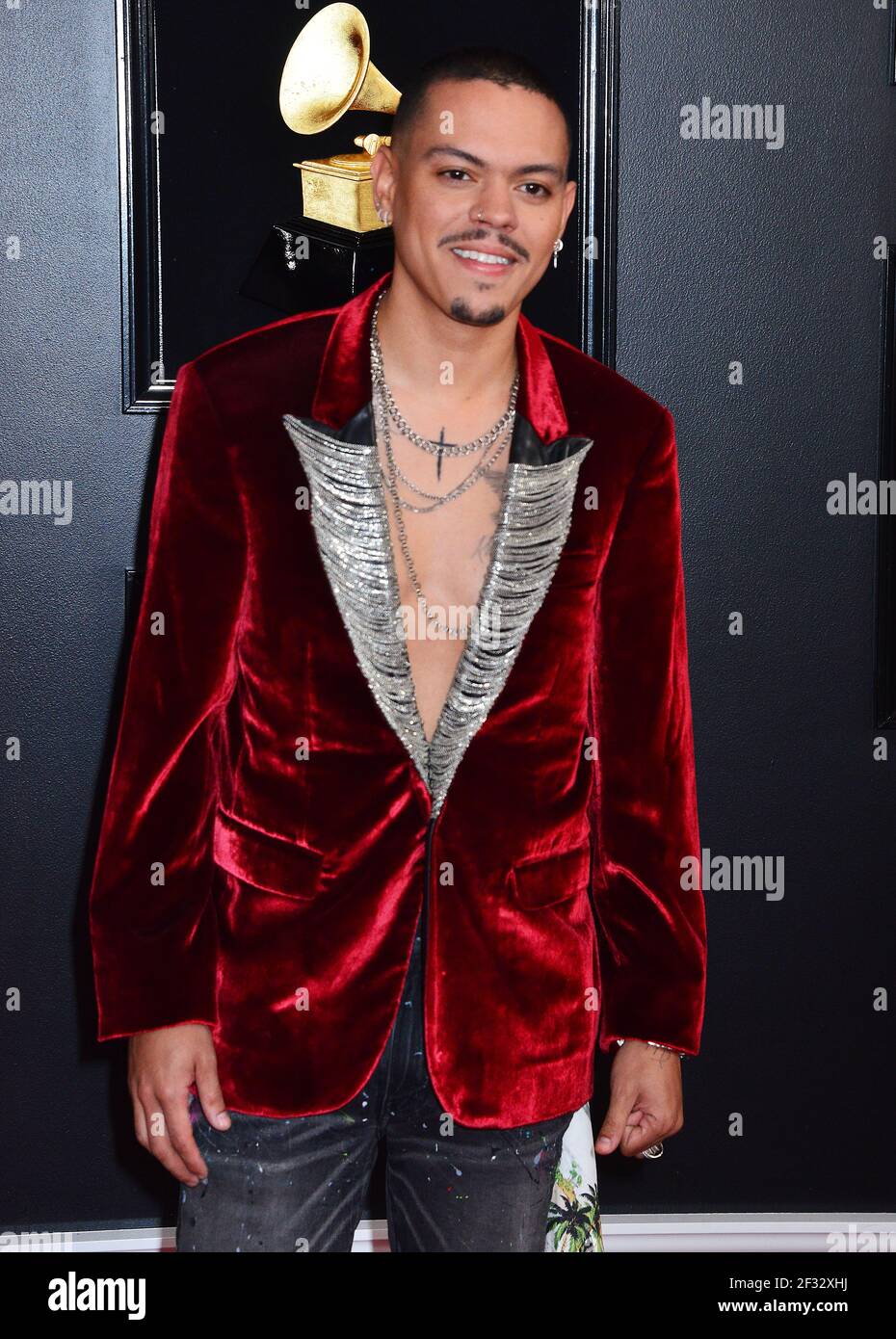 Evan Ross at 61st Annual Grammy Awards, Staples Center, Los Angeles, CA ...