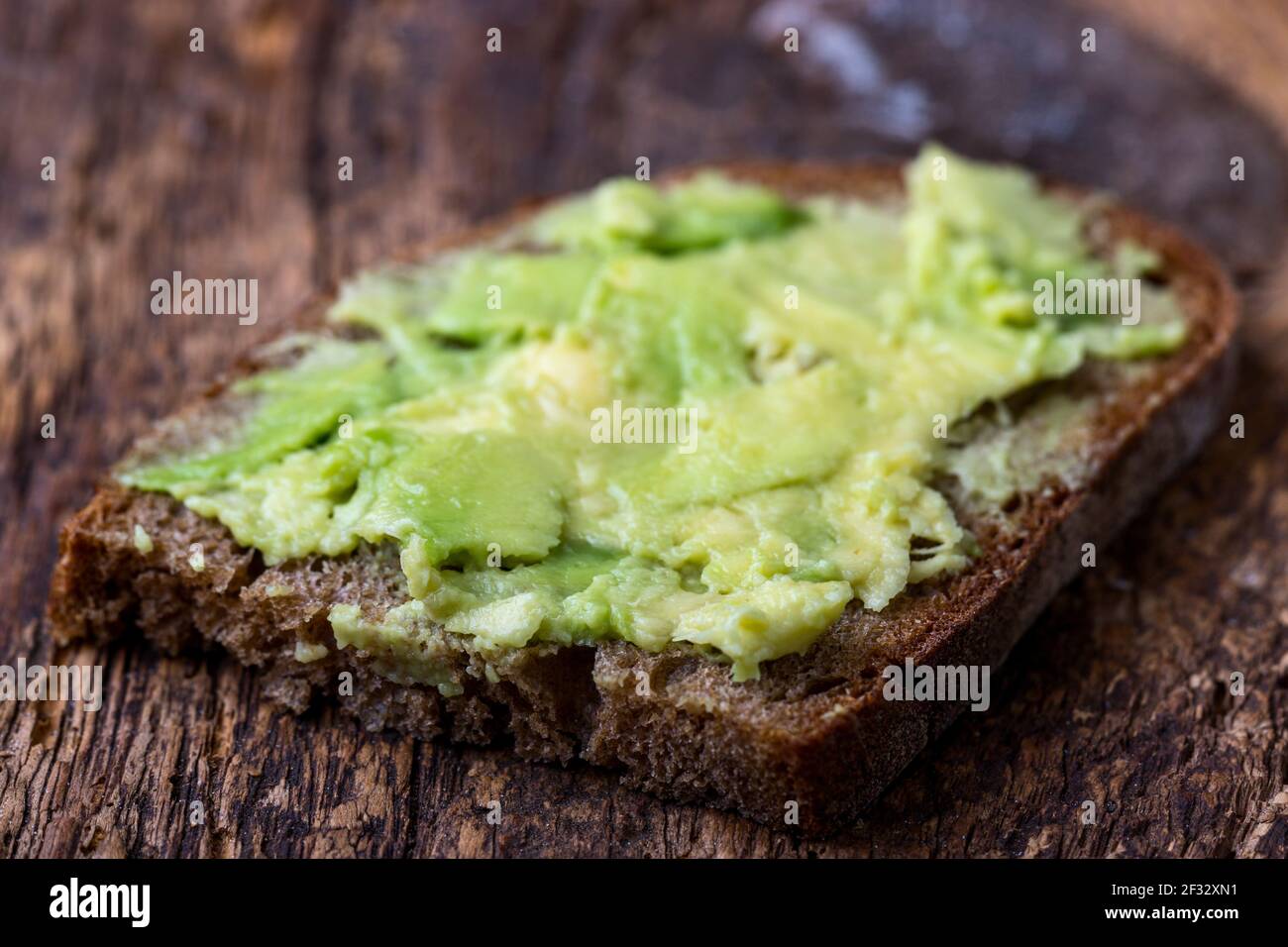 Pan Con Palta Stock Photo - Alamy