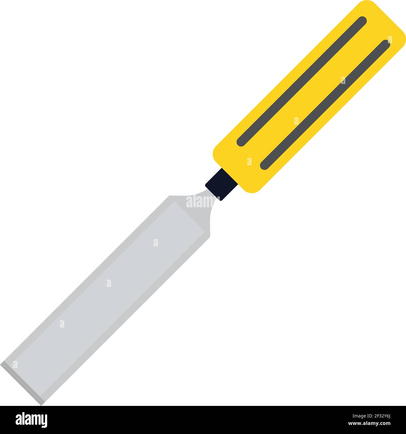 Chisel Illustration Vector On White Background Stock Vector Image And Art Alamy