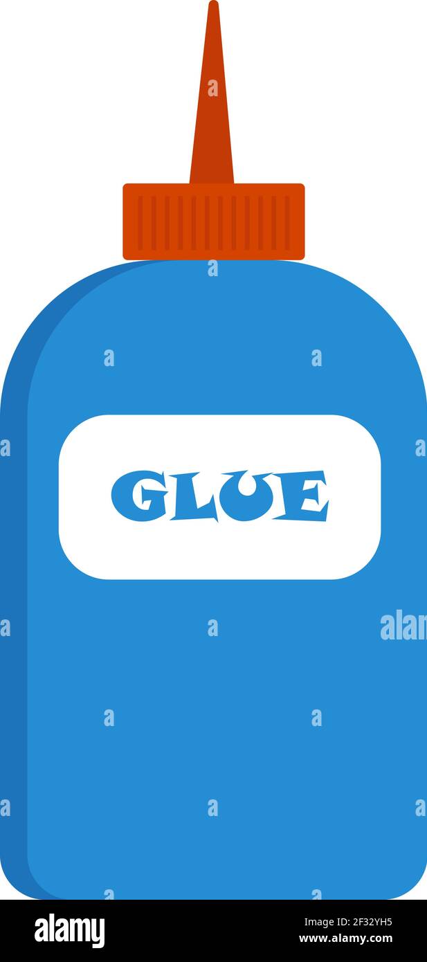 Liquid glue in bottle Stock Vector Images - Alamy