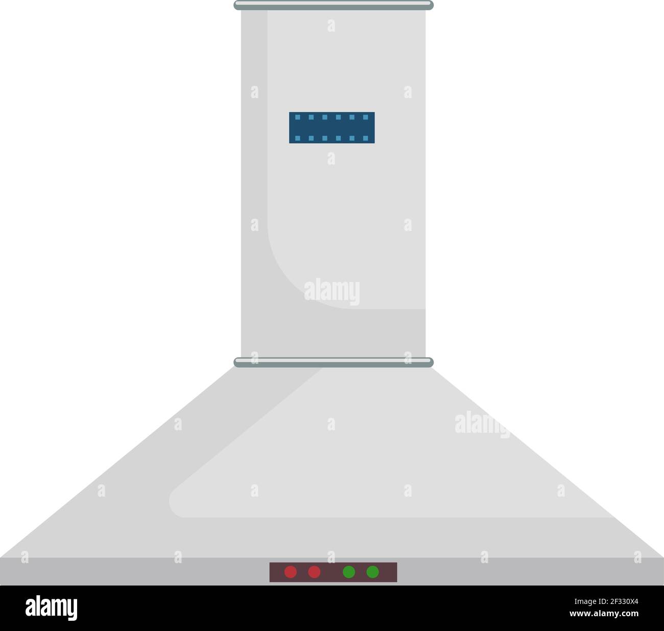 Kitchen chimney, illustration, vector on white background Stock Vector ...