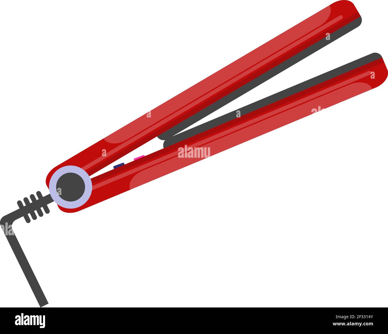 Female hair dryer on Stock Vector Images - Alamy