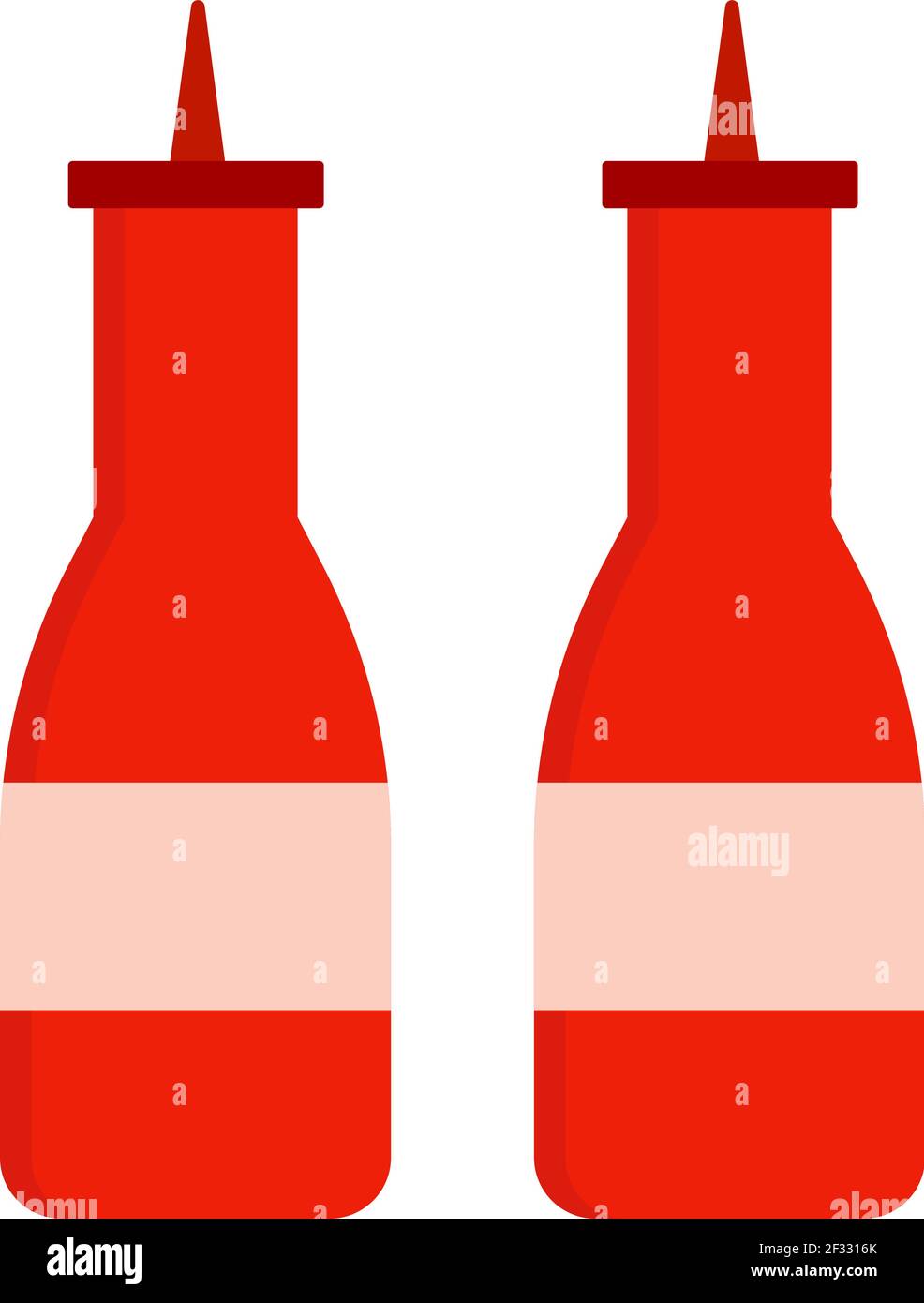 Plastic tomato ketchup Stock Vector Images - Alamy