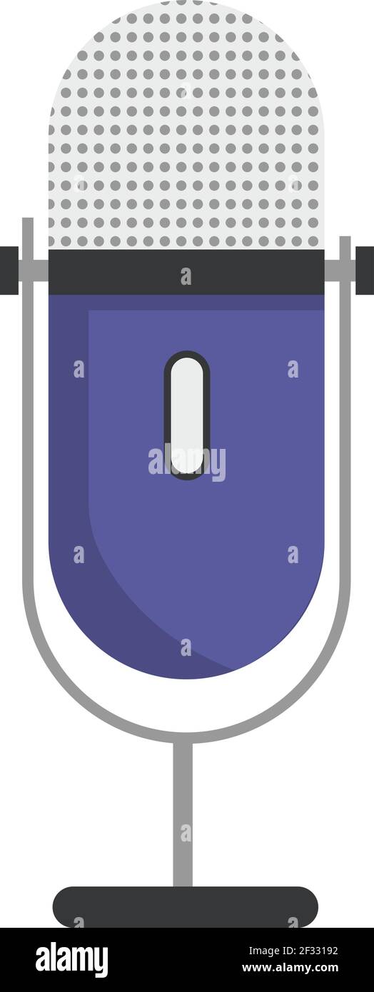 Like microphone Stock Vector Images - Alamy