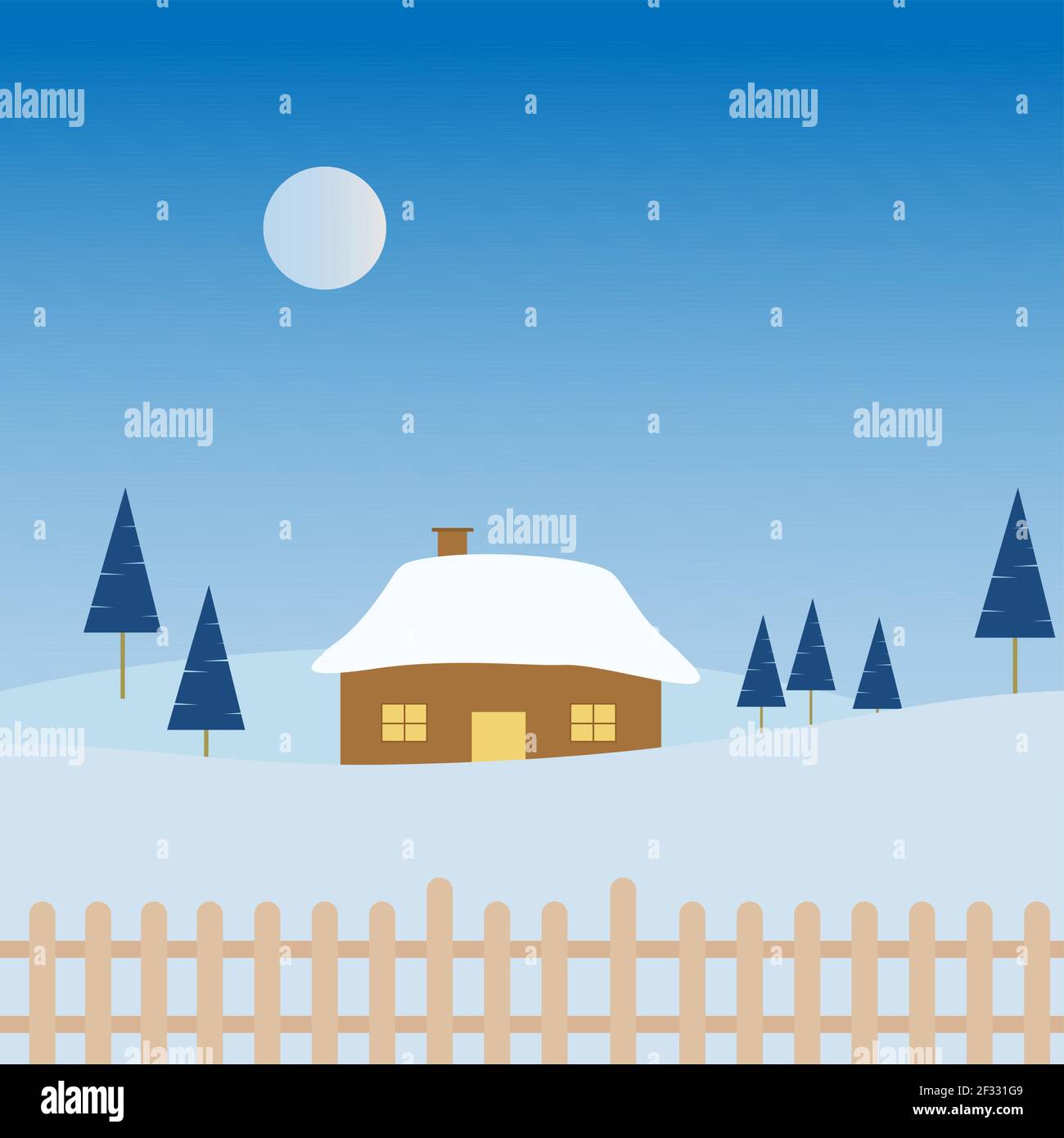 Outdoor scene vector vectors Cut Out Stock Images & Pictures - Alamy