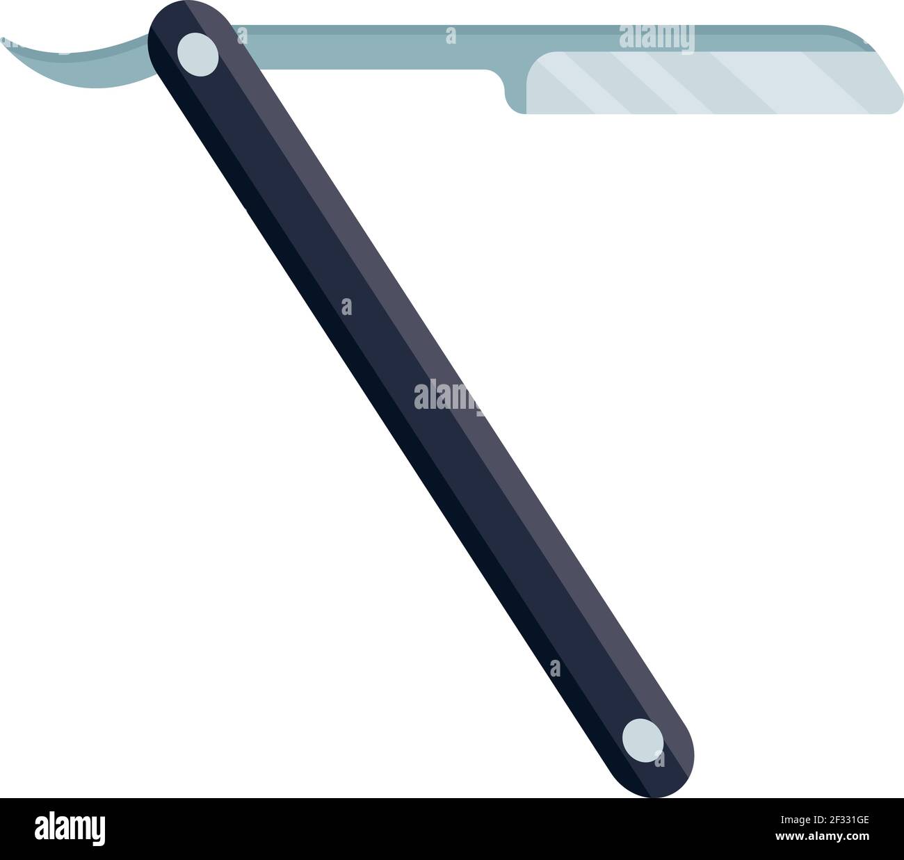 Straight razor vector hi-res stock photography and images - Alamy