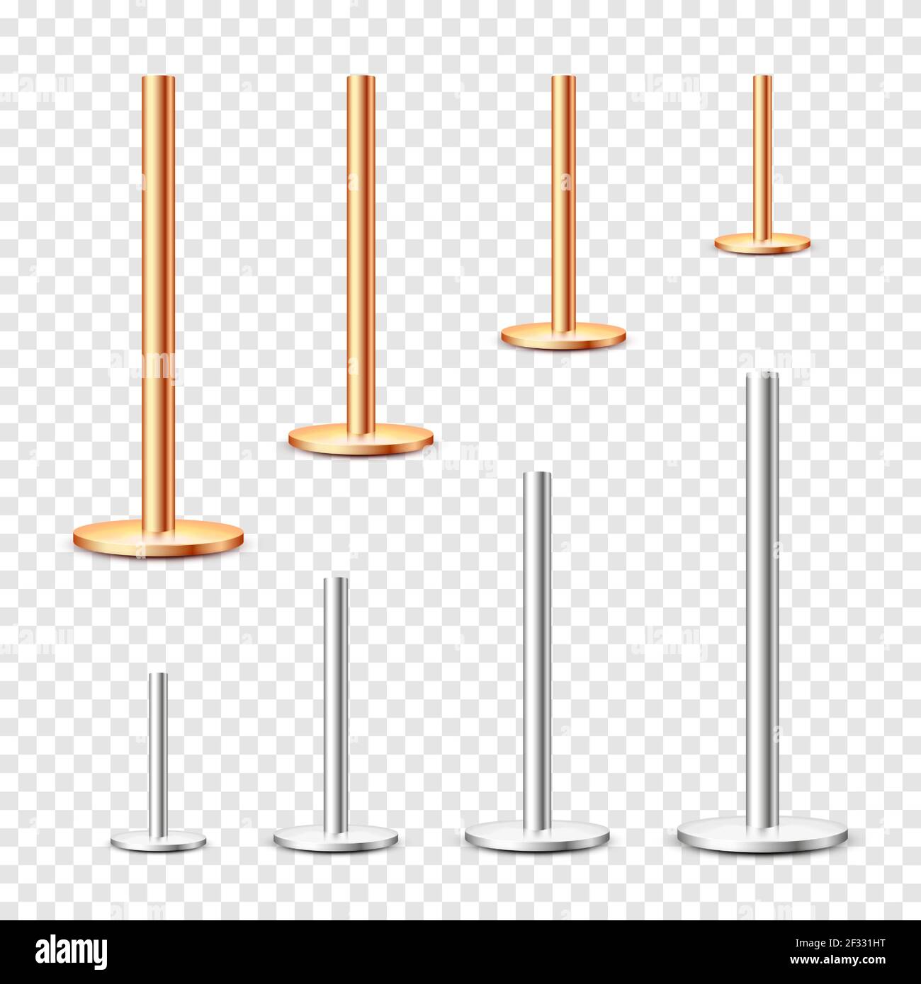 Metal poles steel construction Stock Vector Images - Alamy