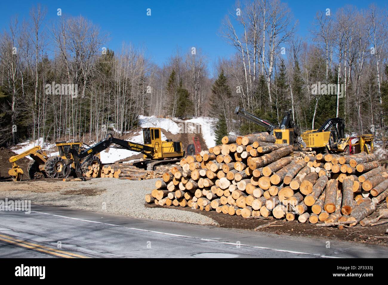 Logging equipment hi-res stock photography and images - Alamy