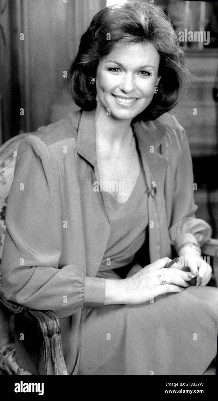 Phyllis George 1986 Photo by Adam Scull-PHOTOlink.net Stock Photo - Alamy