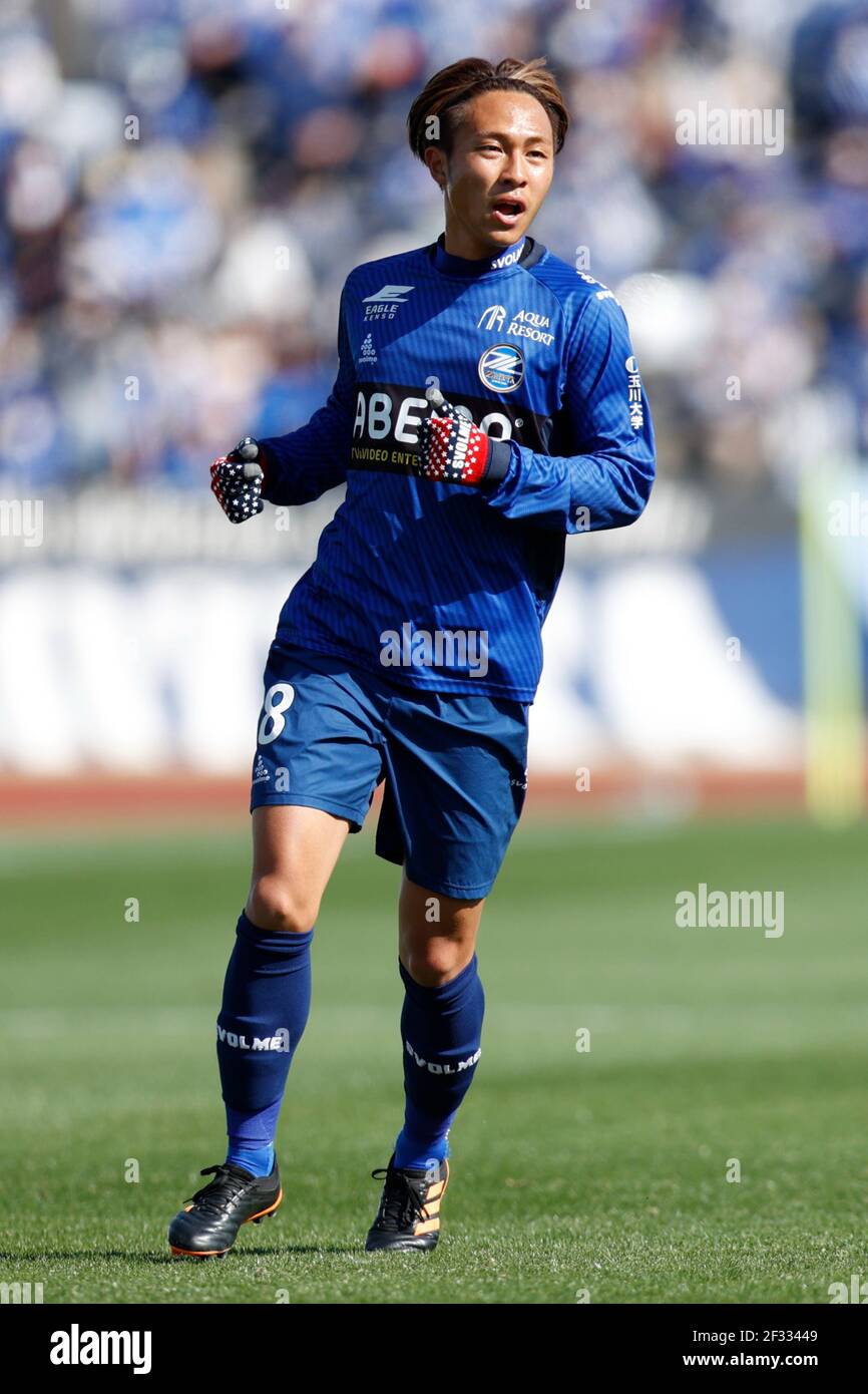 Machida Gion Stadium, Tokyo, Japan. 14th Mar, 2021. Leo Takae (Zelvia ...