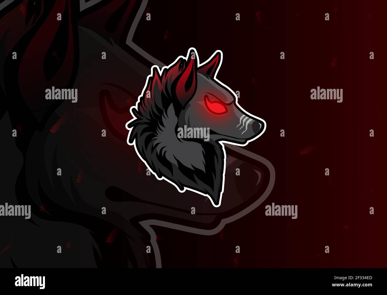 Black Wolf Logo