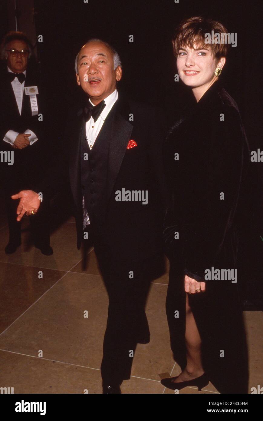 Pat Morita at the 47th Golden Globe Awards January 20, 1990 on Credit ...