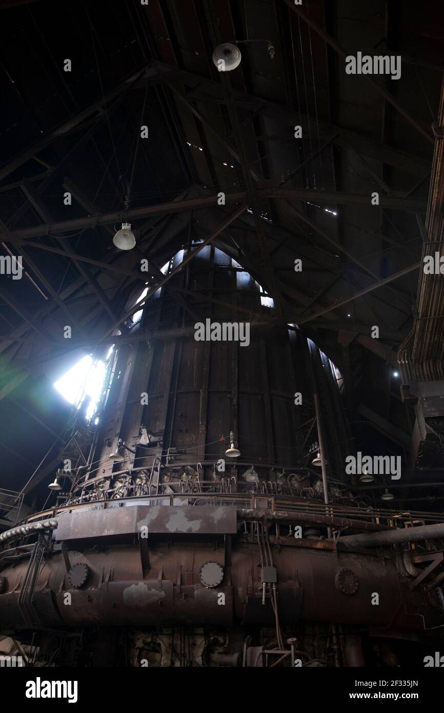 Interior blast furnace hi-res stock photography and images - Alamy