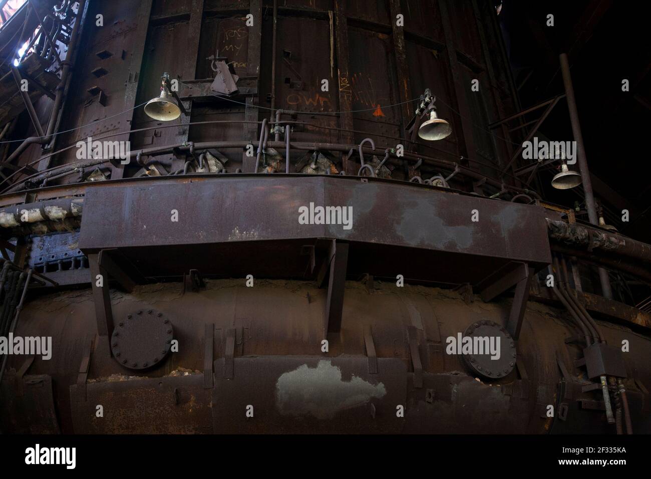 Interior blast furnace hi-res stock photography and images - Alamy