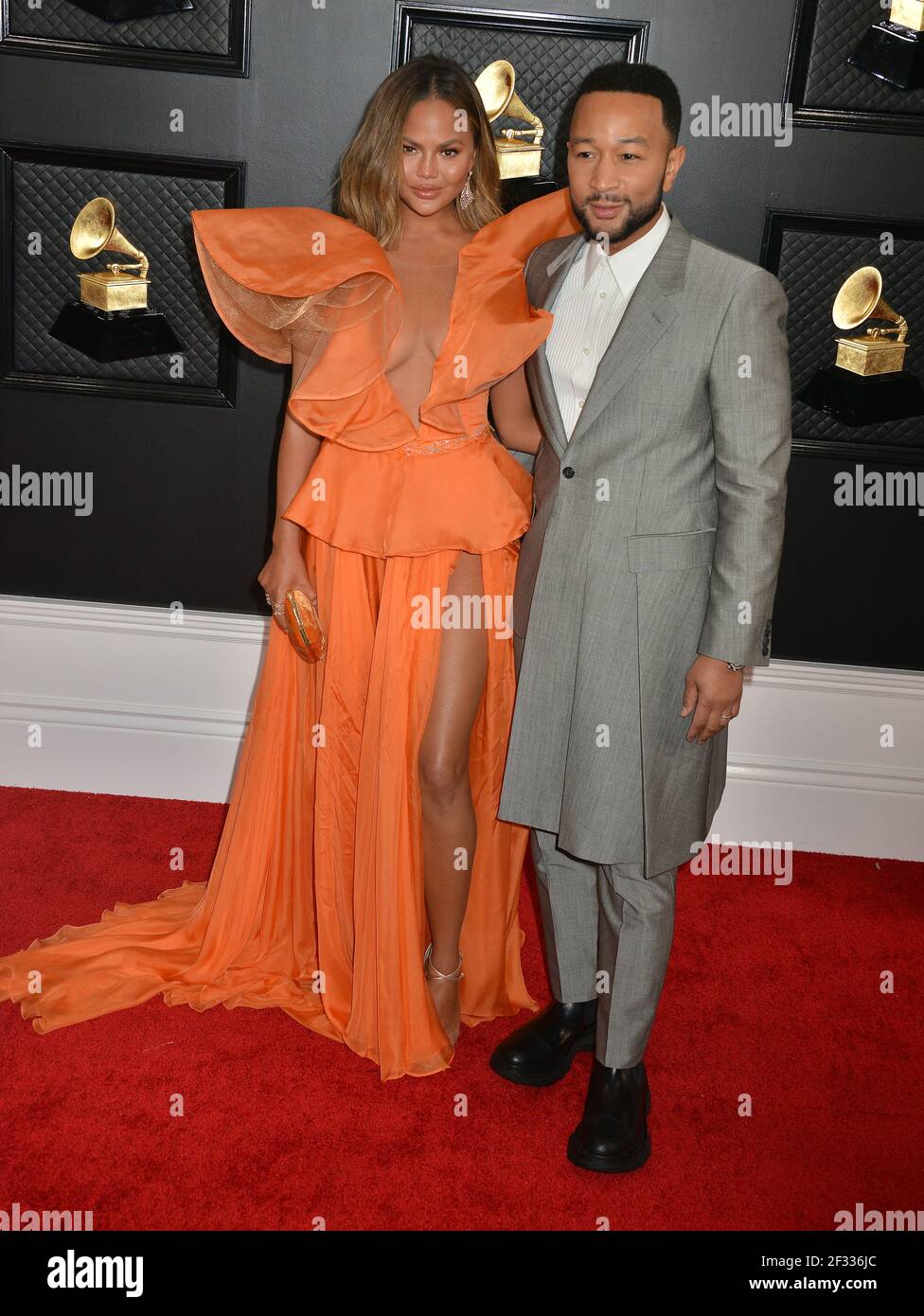 John Legend 262 attends the 62nd Annual GRAMMY Awards at Staples Center ...