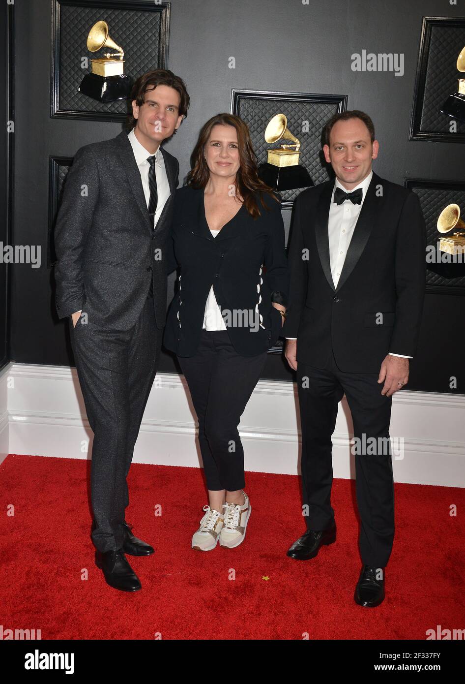 Matt Stine, Carmen Pavlovic, Alex Timbers 345 attends the 62nd Annual ...
