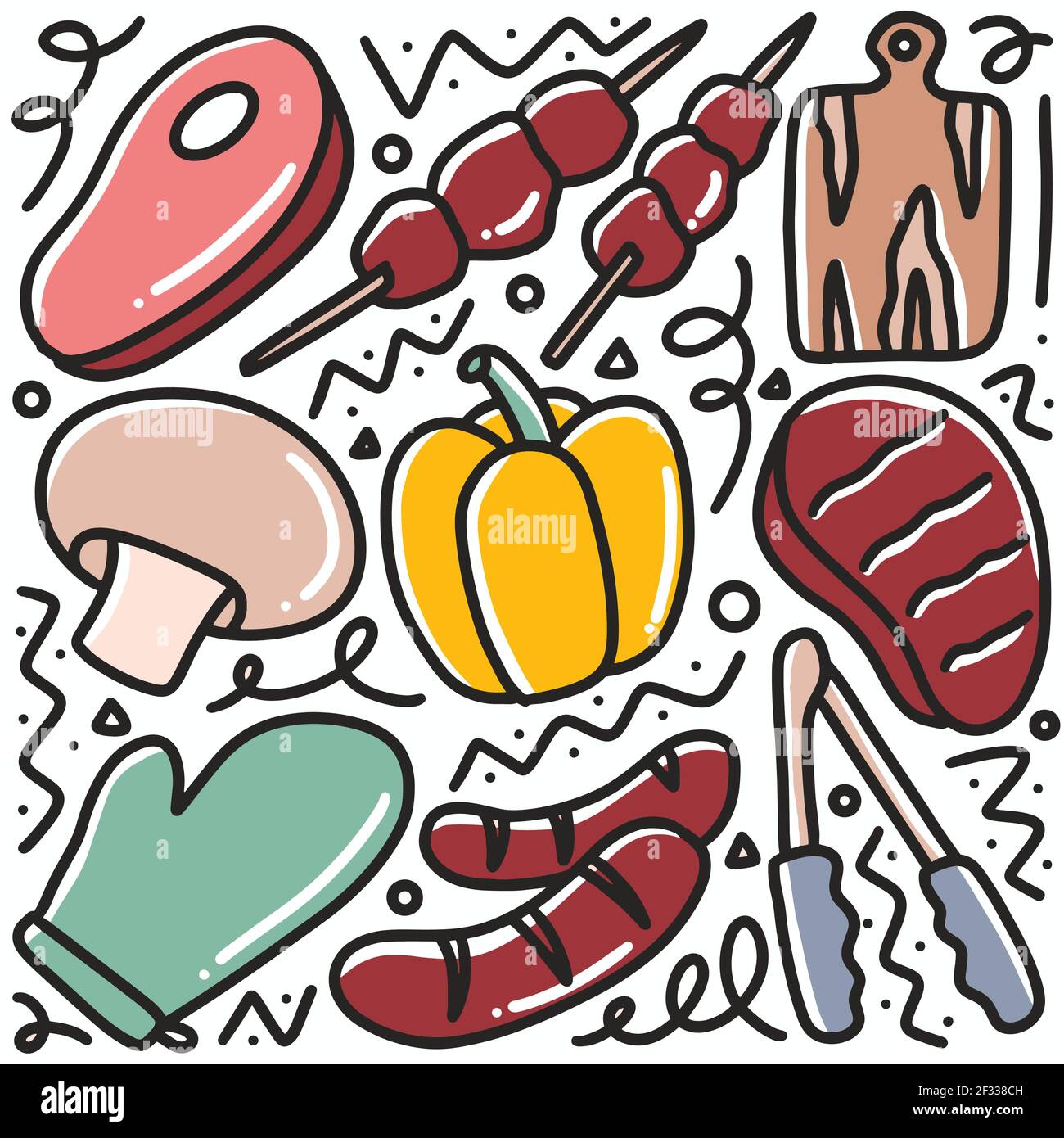 Ingredient menu Cut Out Stock Images & Pictures - Alamy