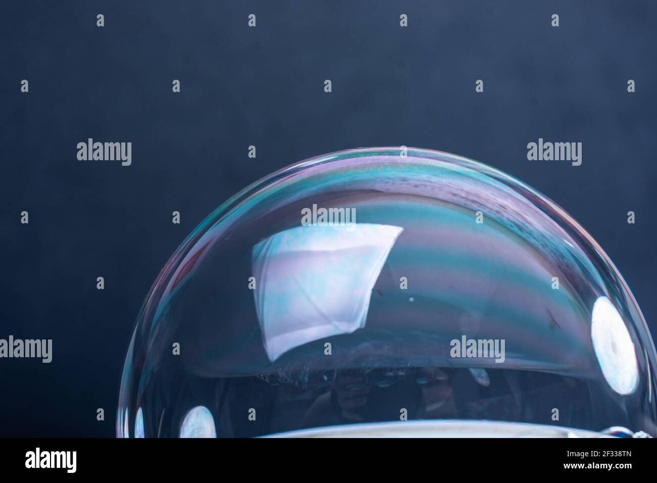 Air bubbles inside water base form patterns Stock Photo - Alamy