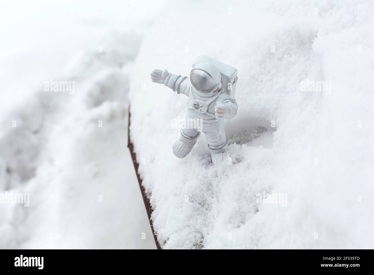 Ice covered moon and planet hi-res stock photography and images - Alamy