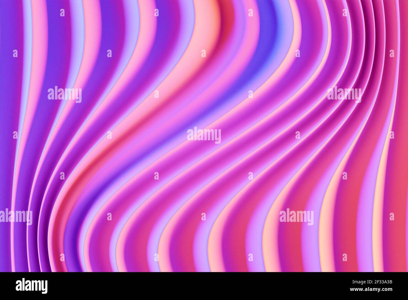 3d illustration of rows pink portal, cave .Shape pattern. Technology ...