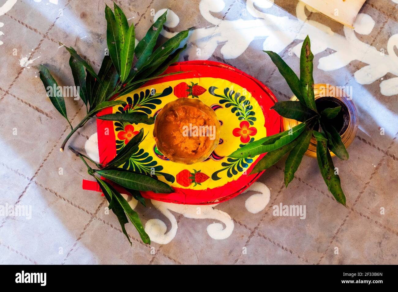 Turmeric ceremony india hi-res stock photography and images - Alamy