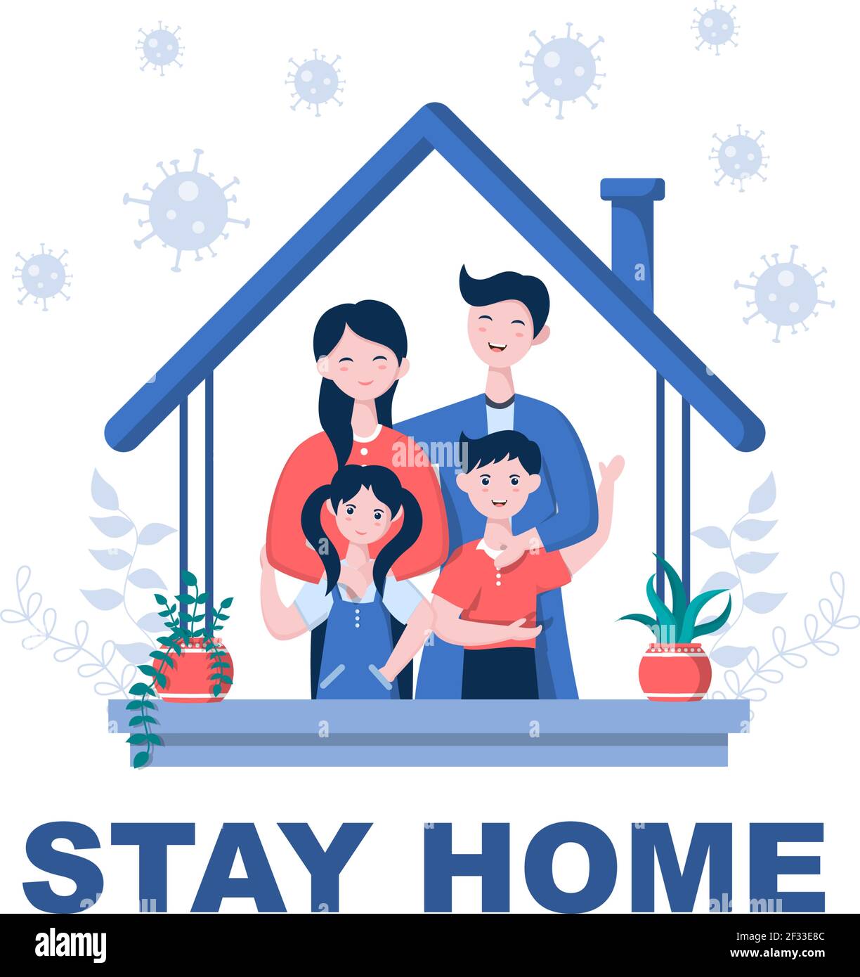 Stay at Home for Quarantine or Self Isolation to Reduce the Risk of ...