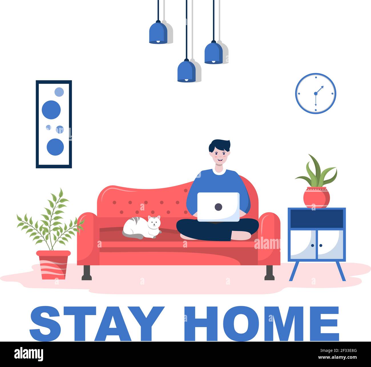 Stay at Home for Quarantine or Self Isolation to Reduce the Risk of ...