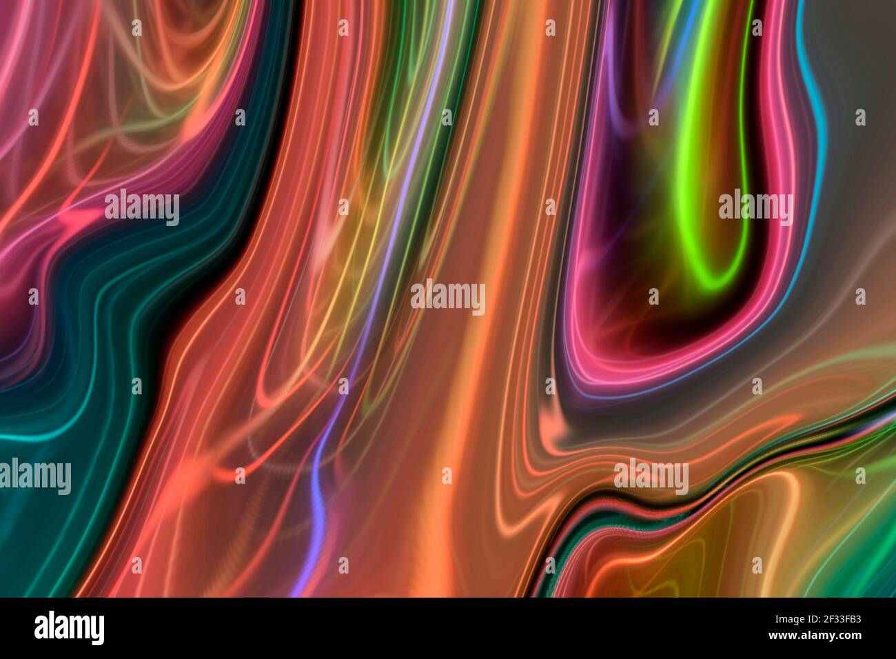Abstract blurred multicolored neon background Stock Photo - Alamy
