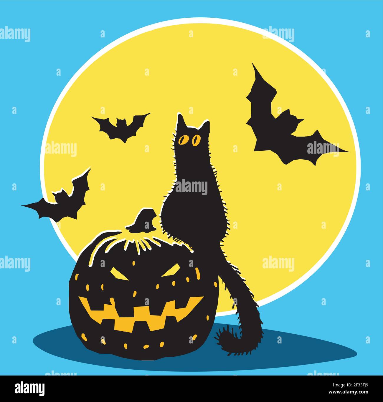 Weird pumpkin Stock Vector Images - Alamy