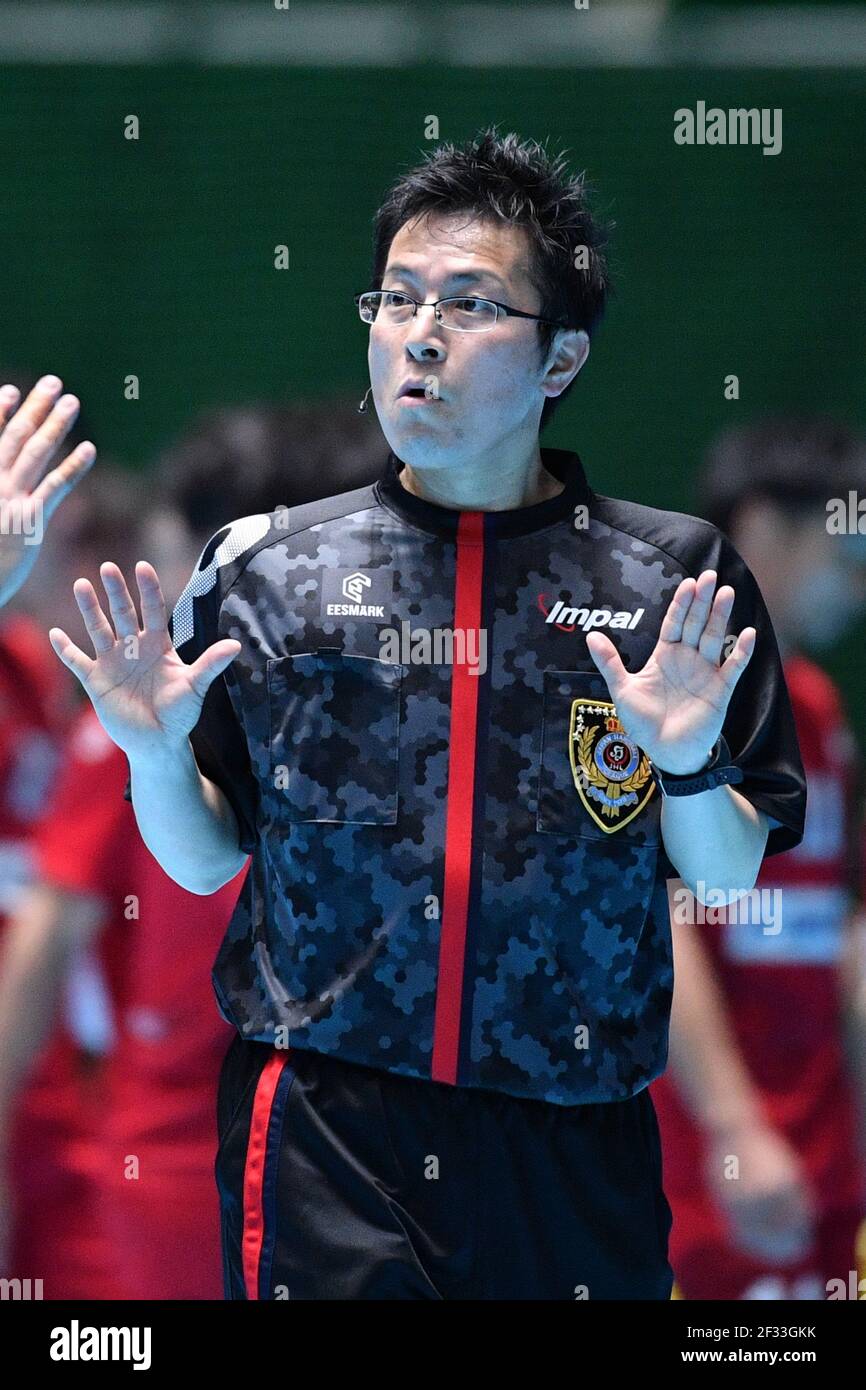 Referee, MARCH 14, 2021 - Handball : ANA CUP 45th Japan Handball League ...
