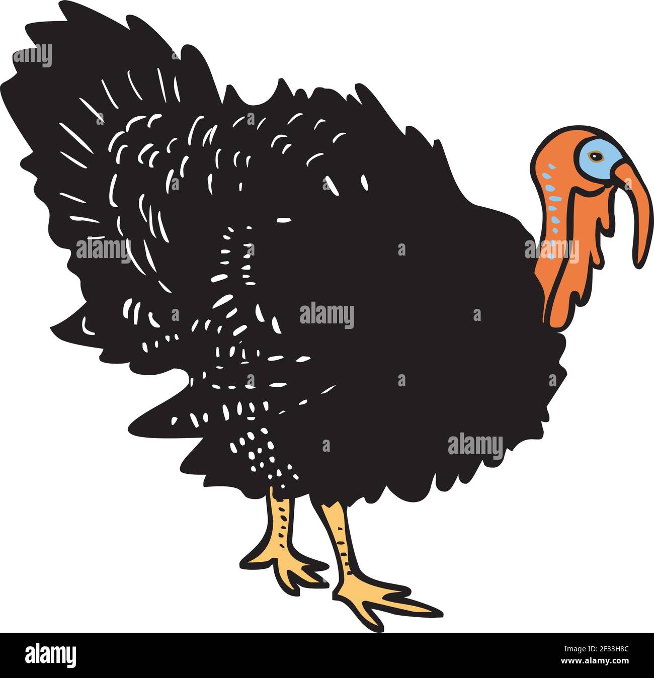 Turkey vector illustration Stock Vector Image & Art - Alamy