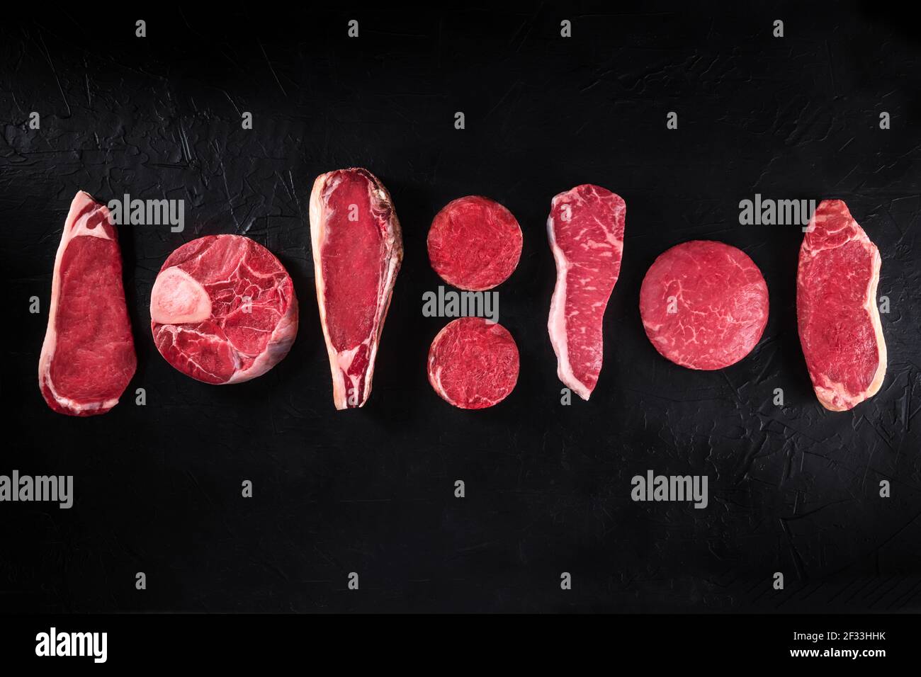 Cuts of meat hi-res stock photography and images - Alamy