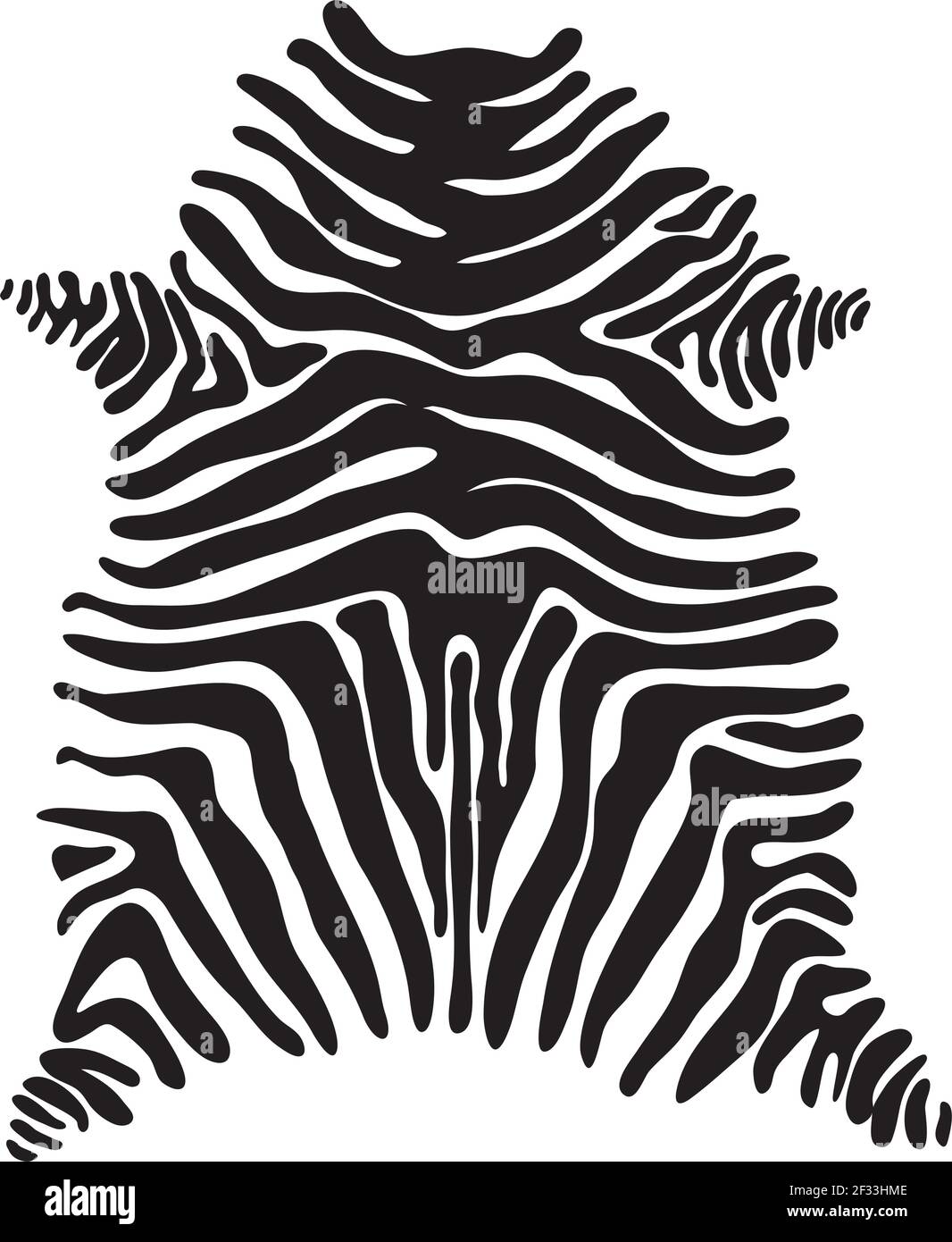 Zebra skin. Vector illustration Stock Vector Image & Art - Alamy