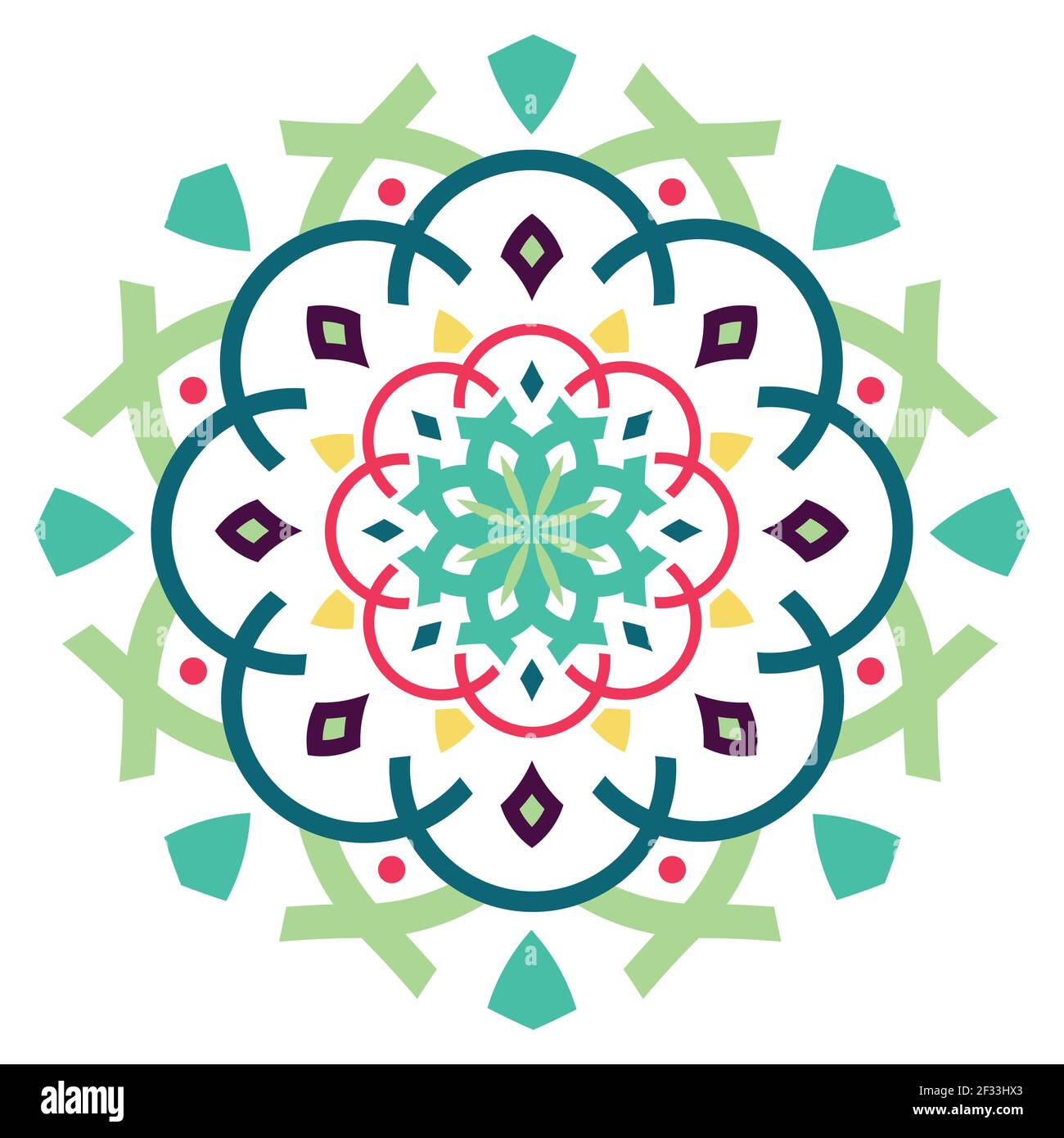 Elegant pattern vector vectors Cut Out Stock Images & Pictures - Alamy