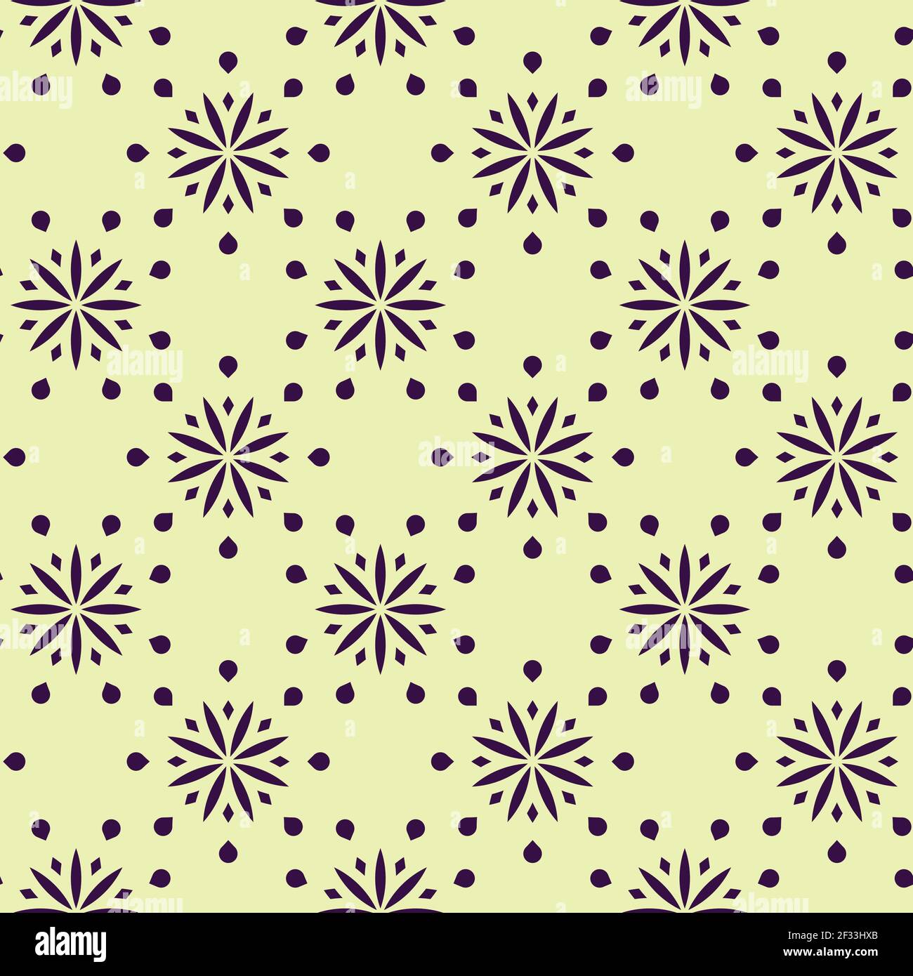 Modern islamic floral design Stock Vector Images - Alamy