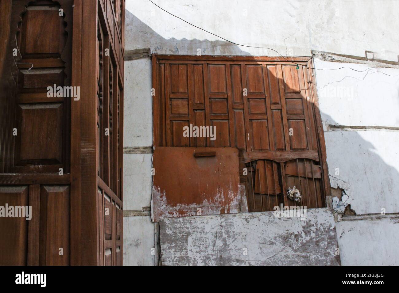 Old historical city in balad, jeddah, Unesco world heritage site Stock ...