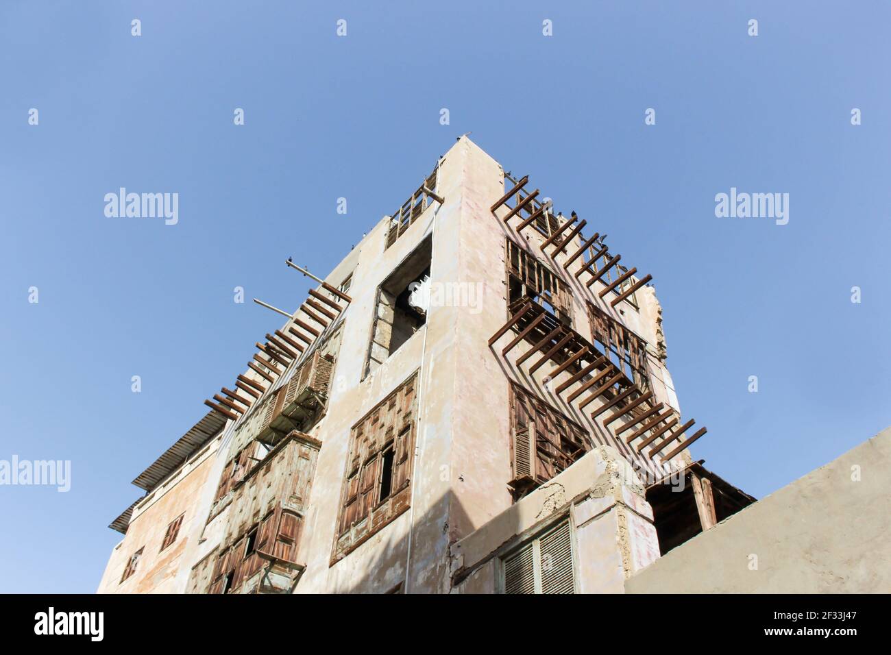 Old historical city in balad, jeddah, Unesco world heritage site Stock ...