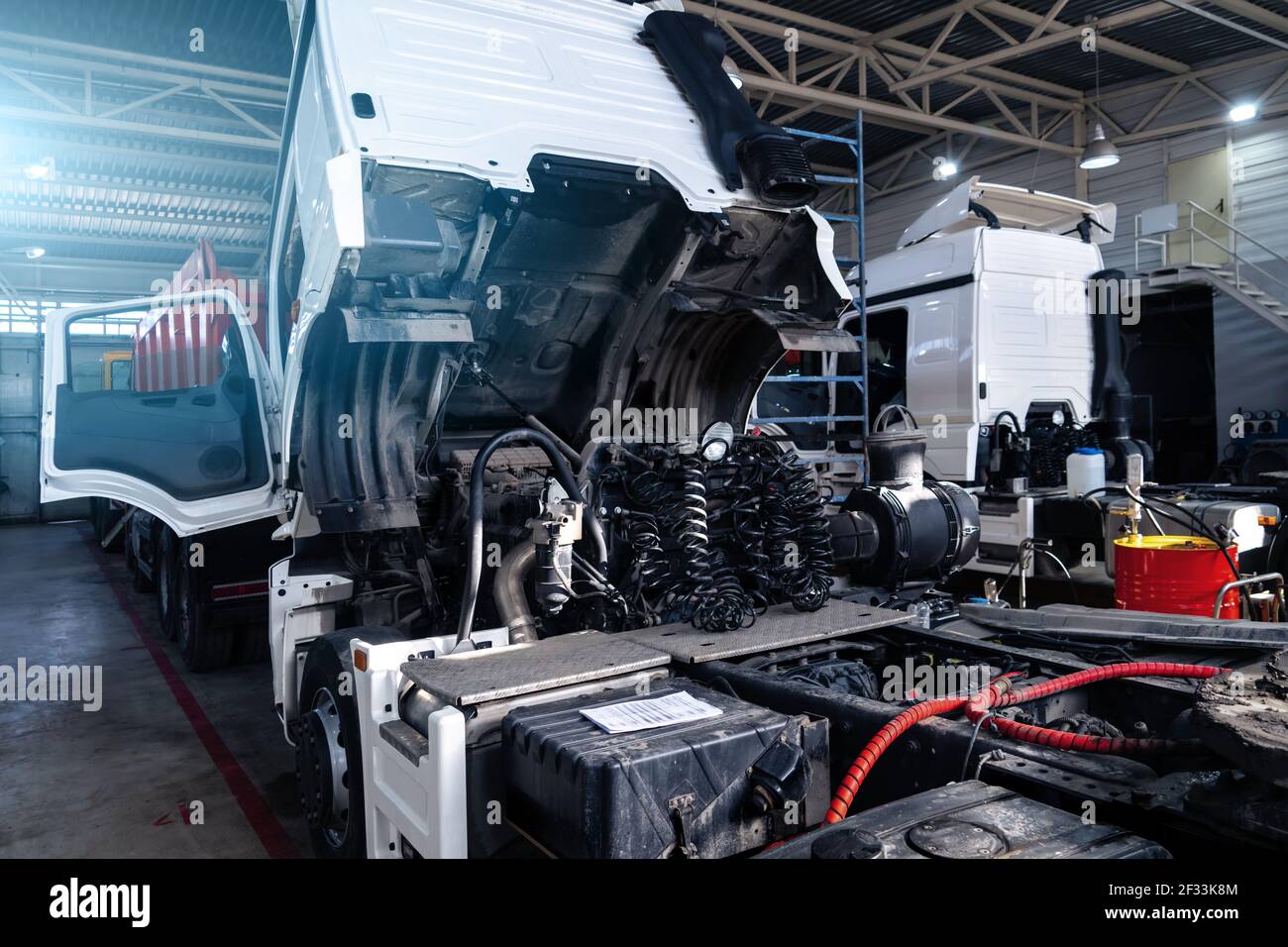 Semi truck interior hi-res stock photography and images - Alamy