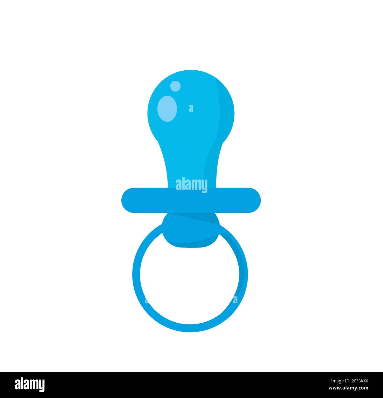 baby pacifier icon vector illustration Stock Vector Image & Art - Alamy