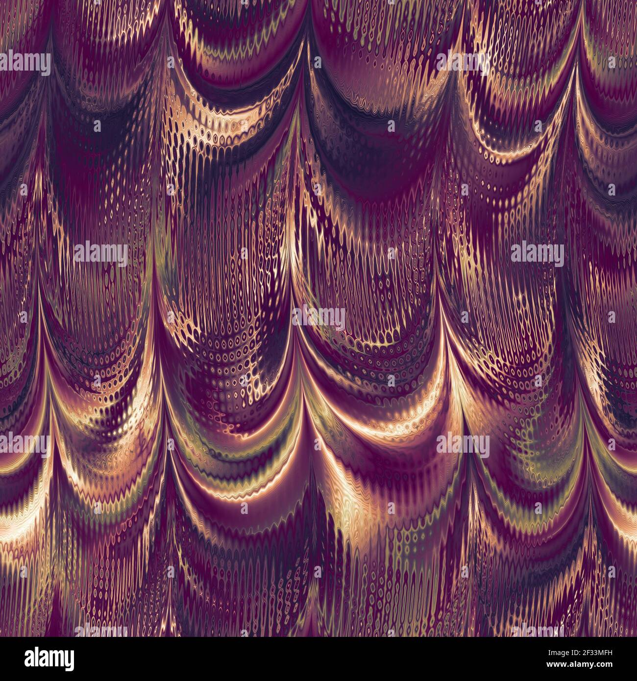 Artistic illustration of Mother of Pearl wavy pattern. Iridescent ...