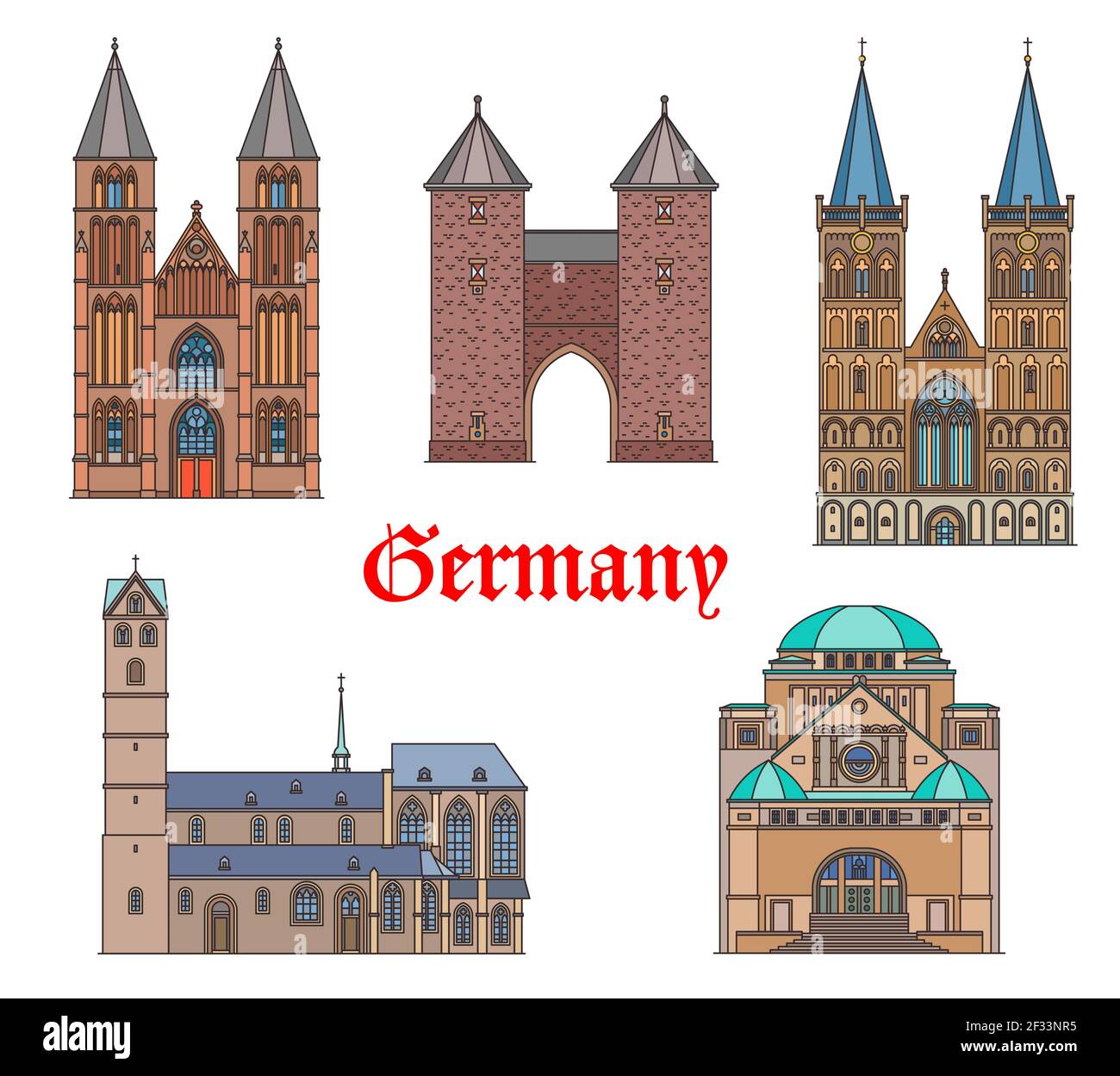 Kleve town hall Stock Vector Images - Alamy