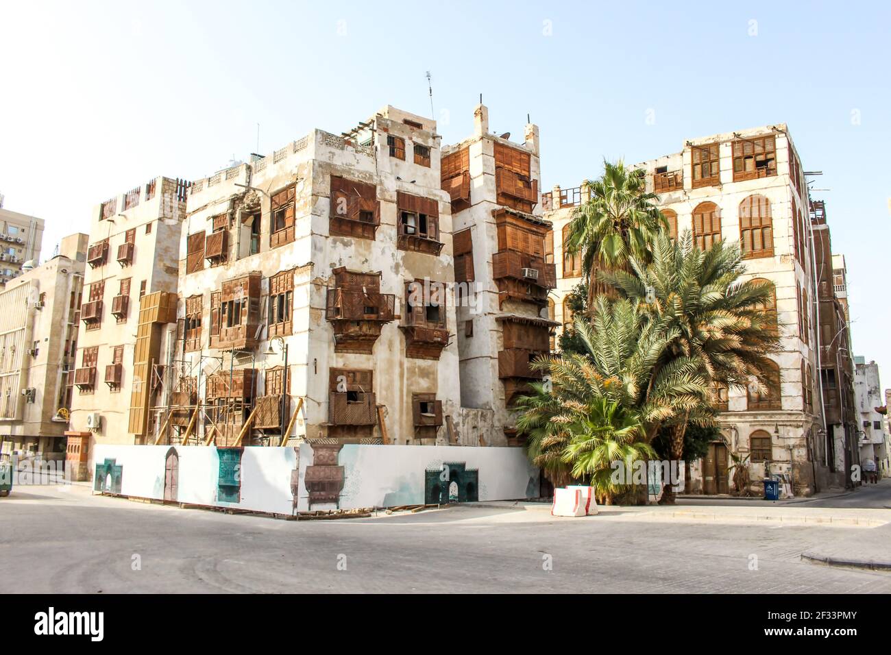 Old historical city in balad, jeddah, Unesco world heritage site Stock ...