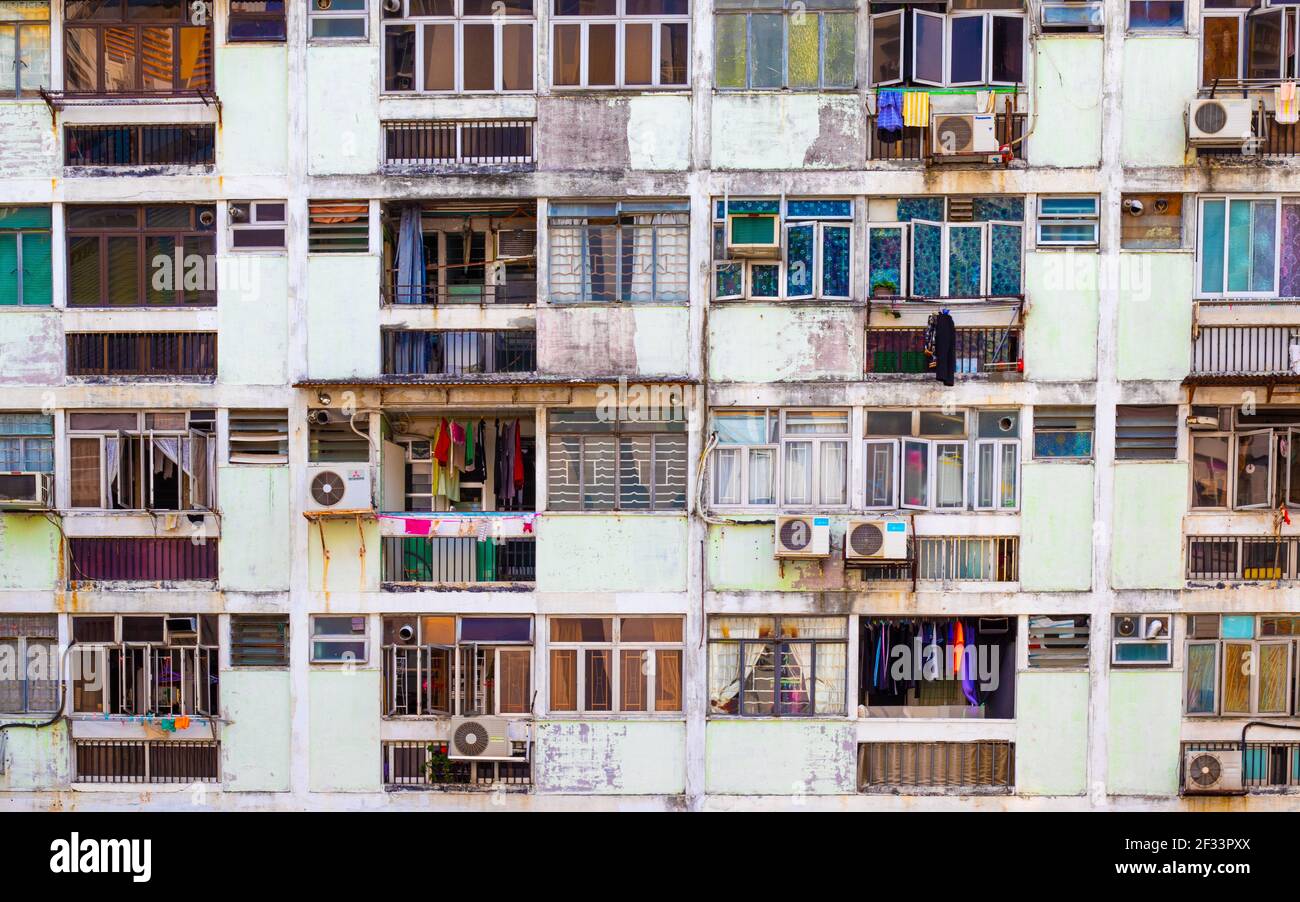 Old hong kong flat hi-res stock photography and images - Alamy