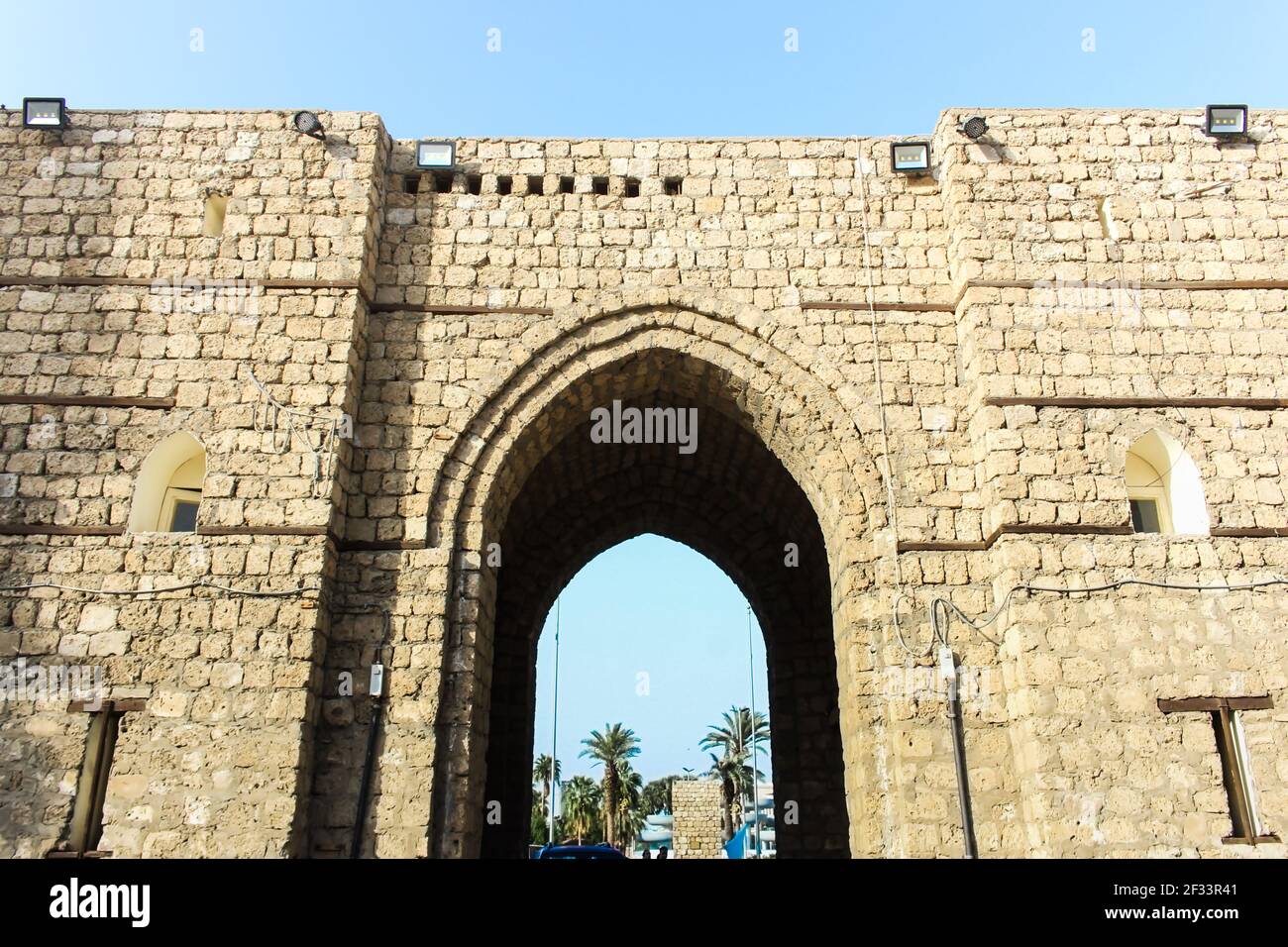 Old historical city in balad, jeddah, Unesco world heritage site Stock ...