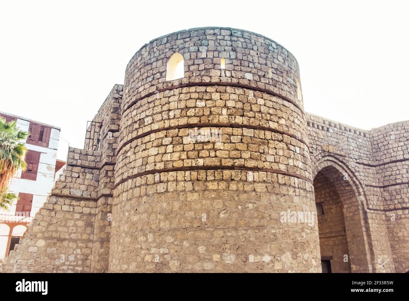 Old historical city in balad, jeddah, Unesco world heritage site Stock ...
