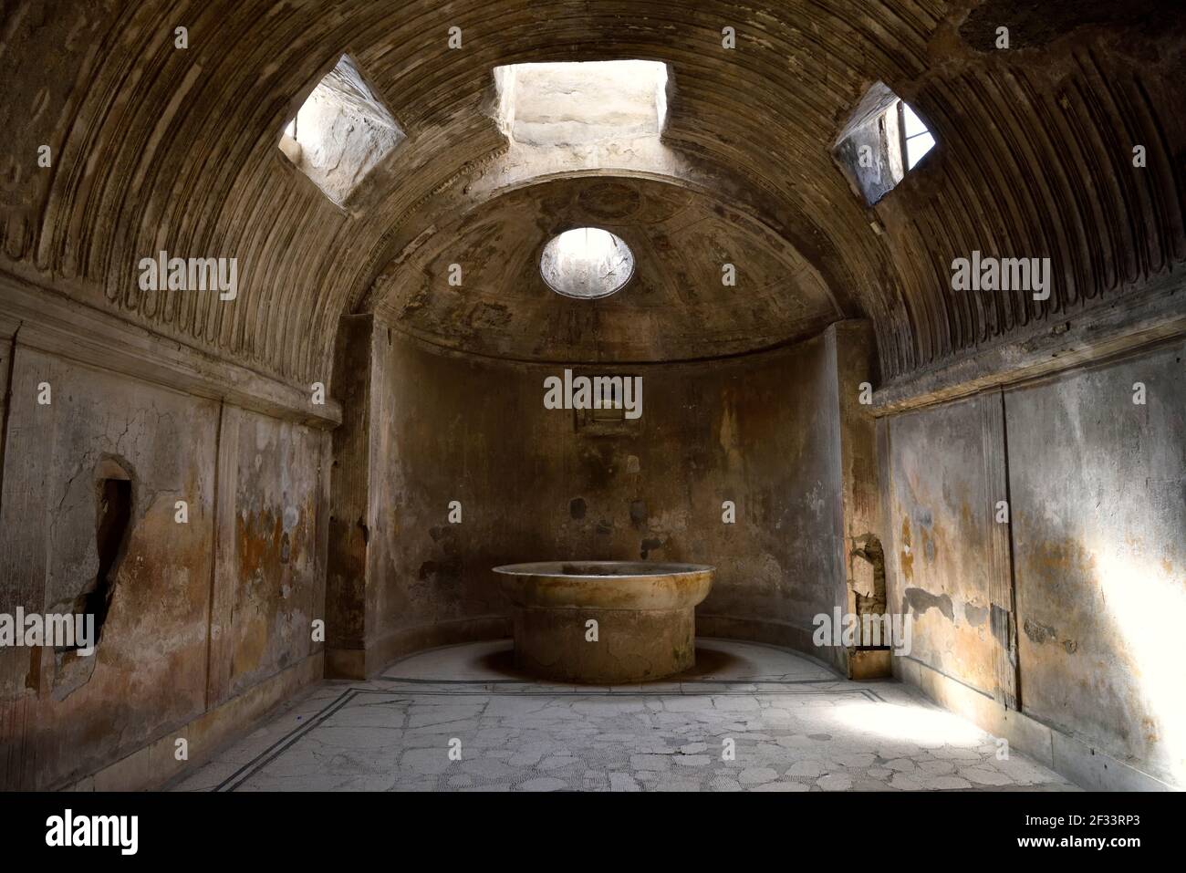 geography / travel, Italy, Thermal bath of Stabiae in the ancient city ...