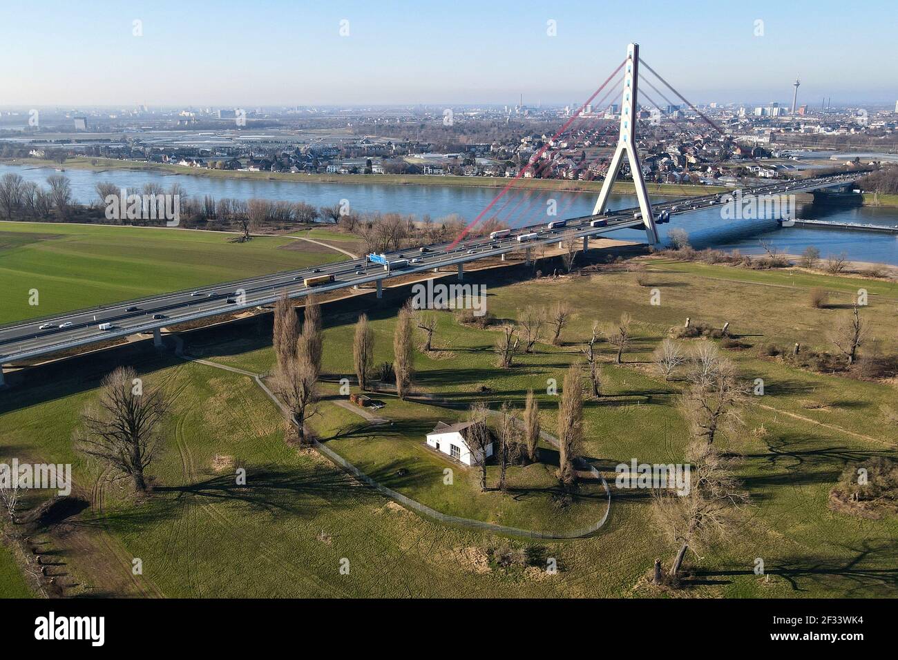Flehe bridge dusseldorf germany hi-res stock photography and images - Alamy