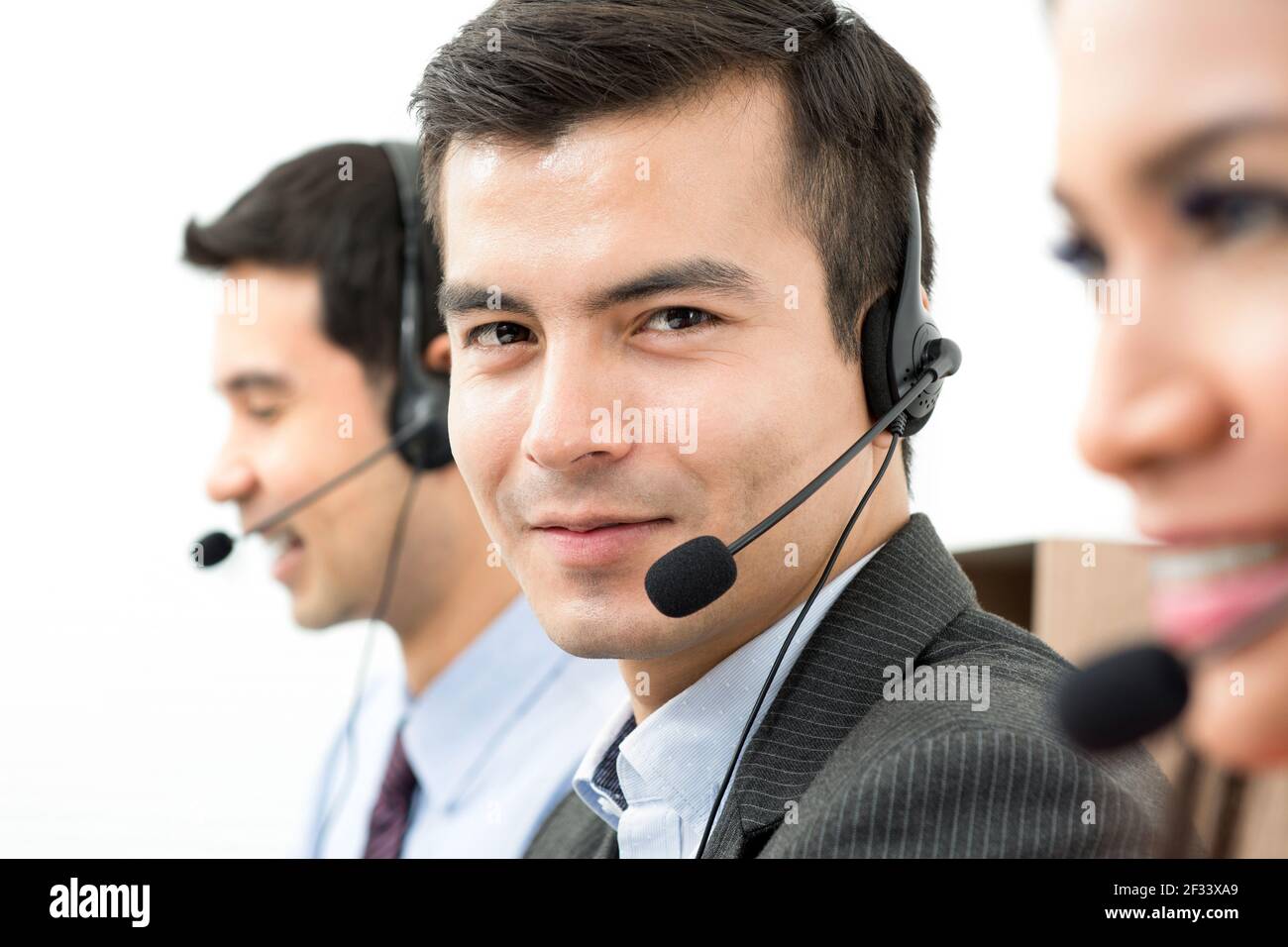 Handsome staff hi-res stock photography and images - Alamy
