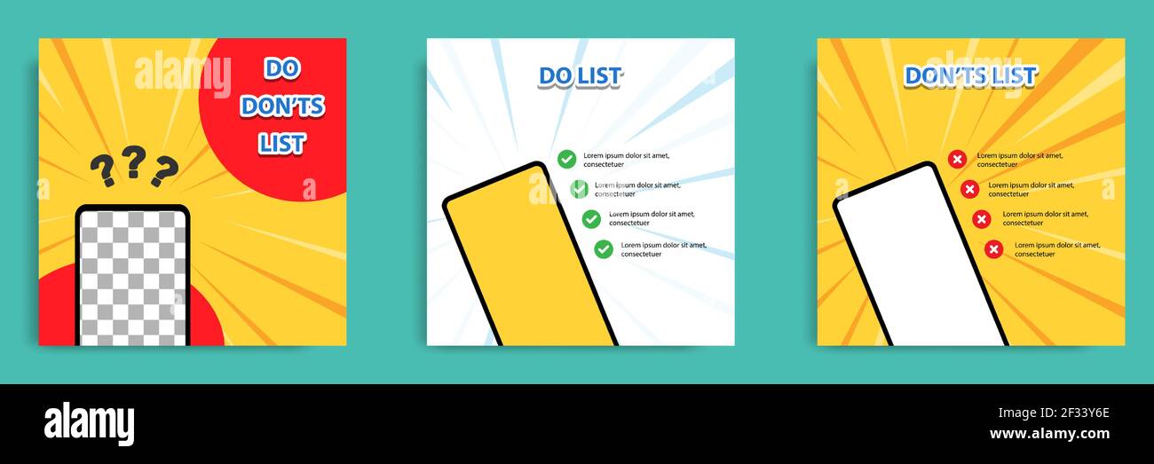 Social media tutorial, tip, trick, quick tips, layout template with ...